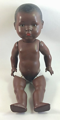 1950s Black AA Schildkrot turtle mark Celluloid doll, mold #32/34, 32cm ...