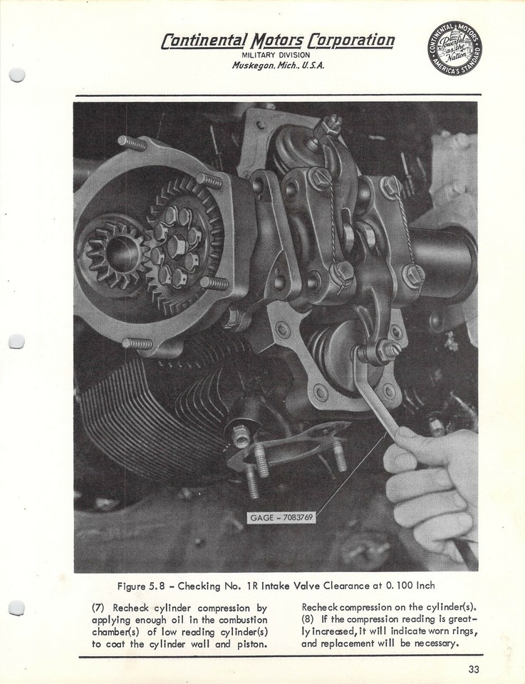 On CD 1790 v12 Continental engine AVI-1790-909 909w Service overhaul ...