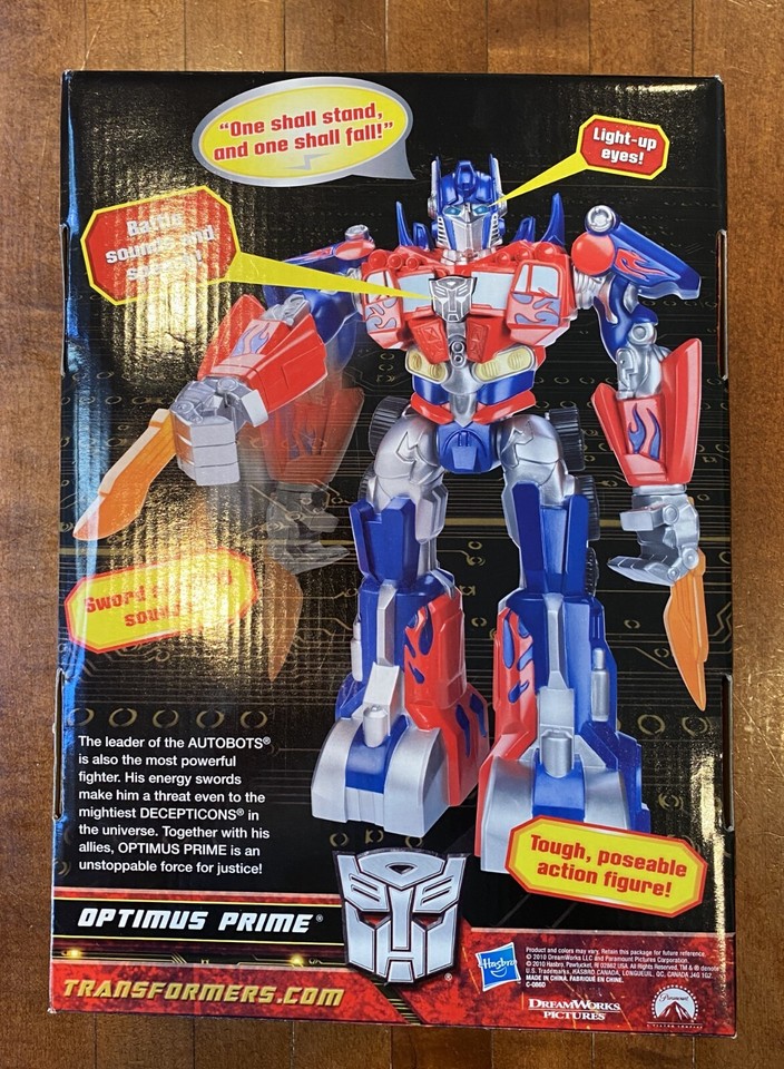 Hasbro Transformers Optimus Prime Power Bots 2010. New, in box and ...