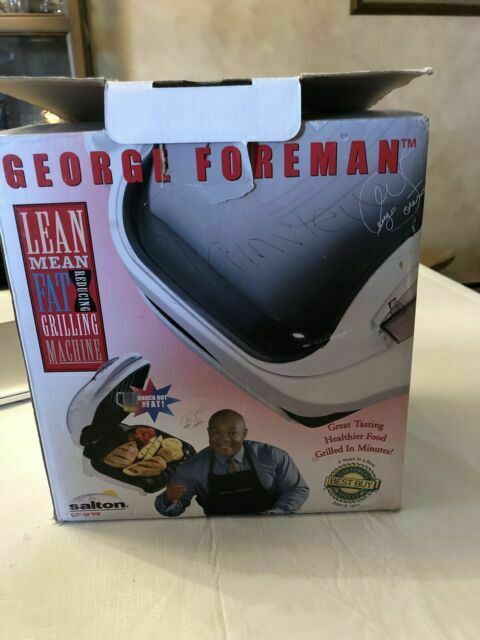 George Foreman GR10ABW Champ Grill with Bun Warmer - White for sale ...