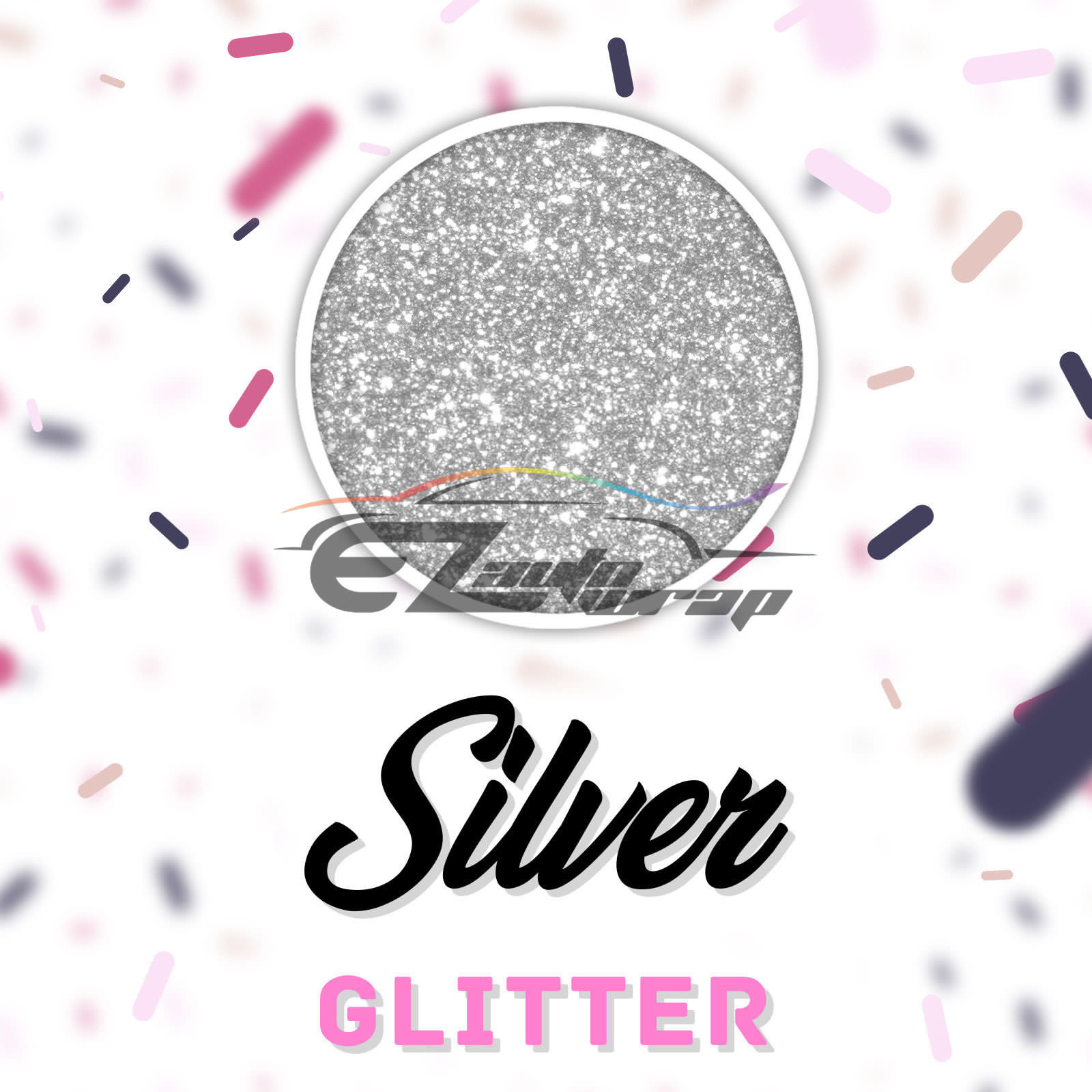 Silver Glitter Heat Transfer Vinyl HTV T-Shirt 20" Roll Iron On /Heat ...