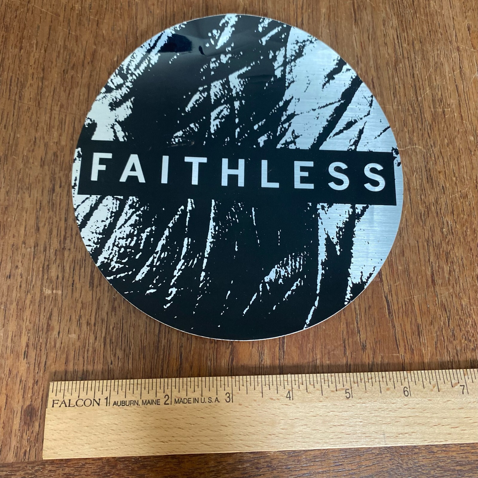 FAITHLESS maxi jazz RARE PROMO STICKER 1995 Faithless LP/CD | eBay