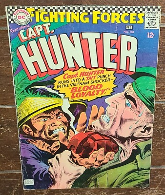 Our Fighting Forces Featuring Lt. Hunter's Hellcats #105, (1967, DC) | eBay