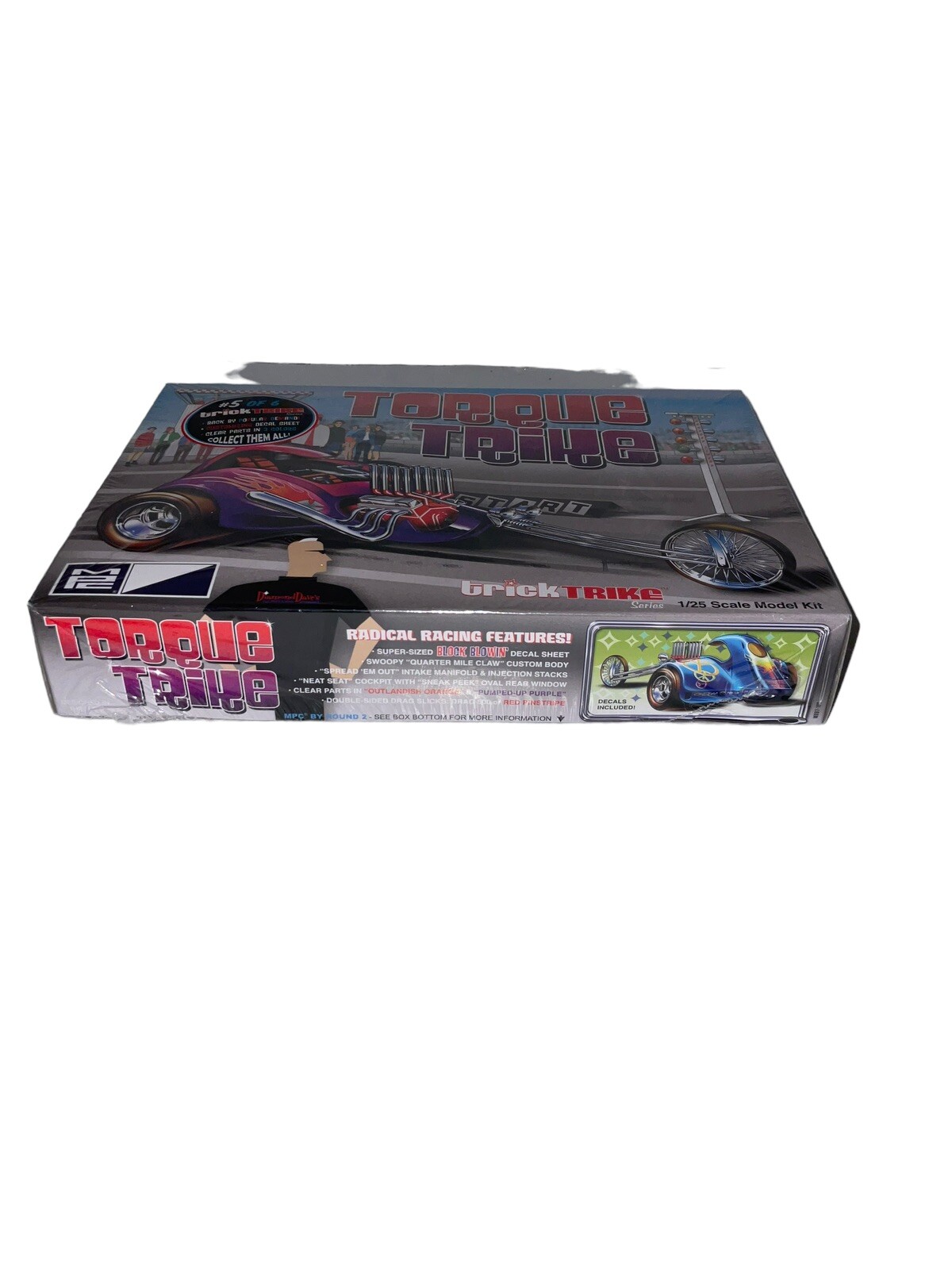 MPC TORQUE TRIKE Trick Trike Series 5 of 6 1/25 Scale Model Kit Brand ...
