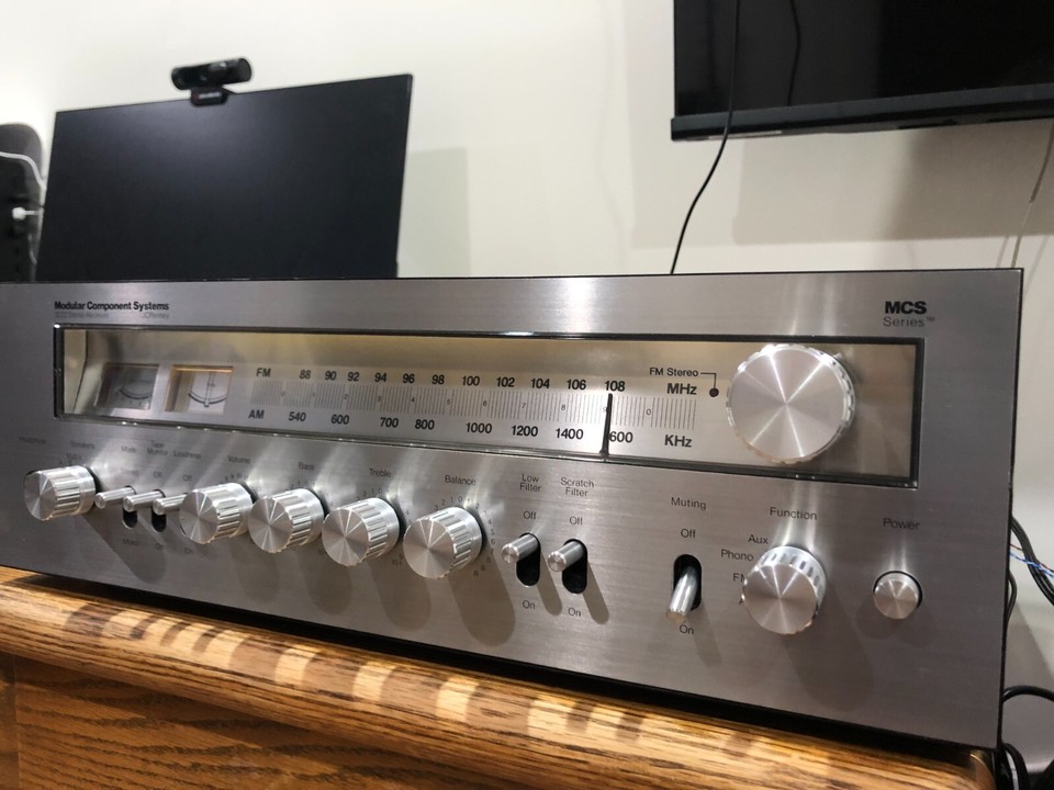 JC Penney MCS Modular Component Systems 3222 Stereo Receiver. Tested ...