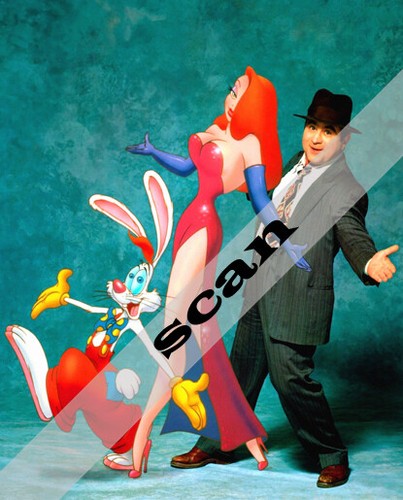 Who Framed Roger Rabbit? Cast photo, Eddie, Jessica & Roger 8X10 PHOTO ...