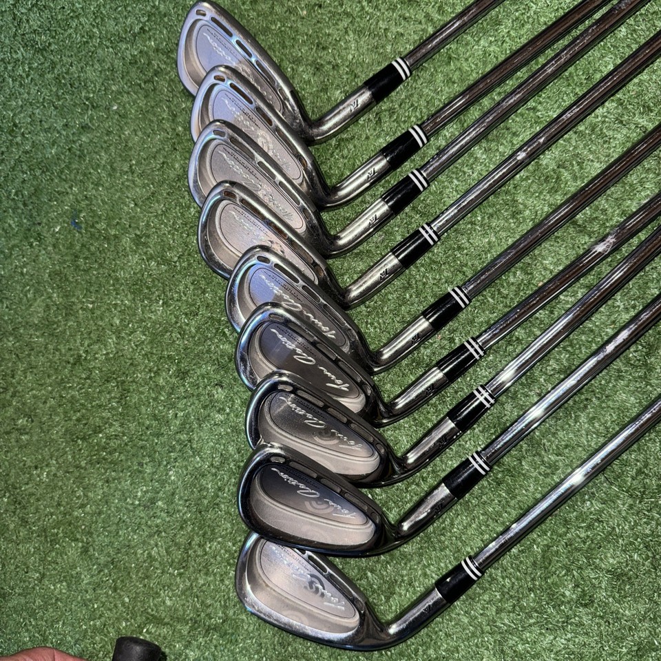 Cleveland TA7 irons Left hand R flex 2-P 9 clubs NICE! Tour Action True ...