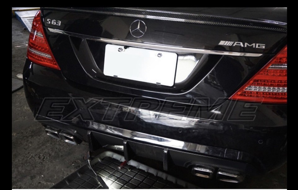 Mercedes W221 S63 AMG S65 AMG 2007-2009 Rear Diffuser | eBay