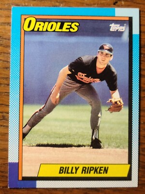 1990 Topps Billy Ripken Card #468 Baltimore Orioles MLB NM | eBay