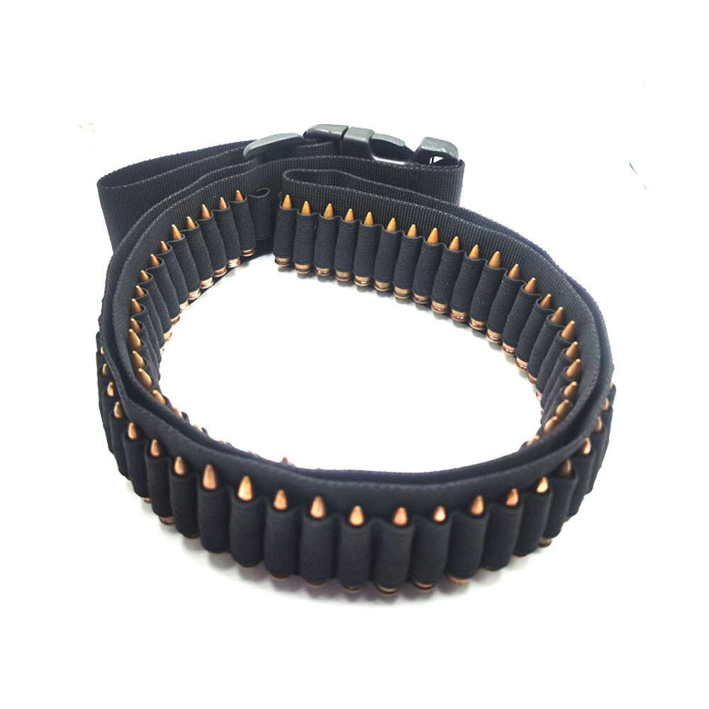 100 Shells .22LR 10/22 Ammo Belt Shell Holder Rifle Bullet Cartridge ...