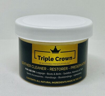Accessible Preservatives’ Triple Crown Leather Formula 4 Oz (Fredelka ...