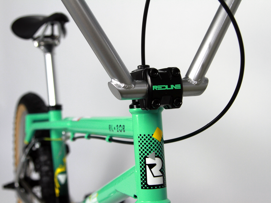 REDLINE Retro 20" RL20B Bike Green With Yellow Tuff Upgrade | eBay