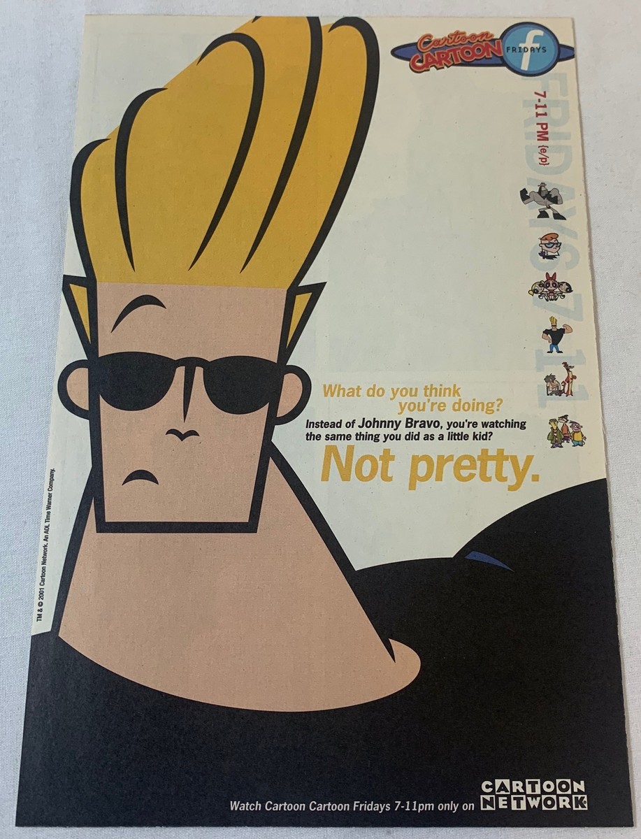 Memes De Johnny Bravo JOHNNY BRAVO Personalised Birthday Card A5