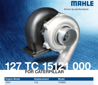 MAHLE 127 TC 15121000 Turbo For Caterpillar CAT 3204 Replaces 0R5824 ...