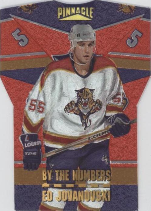 1996-97 Pinnacle - By the Numbers Ed Jovanovski #4 for sale online | eBay