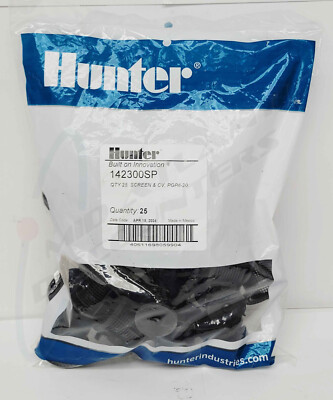 25 Hunter Standard Black Filter Screen Check Valve 142300SP PGP I-20 | eBay
