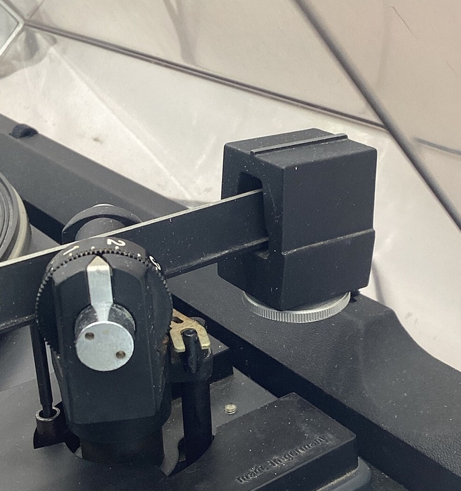 DUAL 1212 RECORD PLAYER w/CS504 BASE (STANTON 505 D-Sx + ORTOFON FF 15 ...