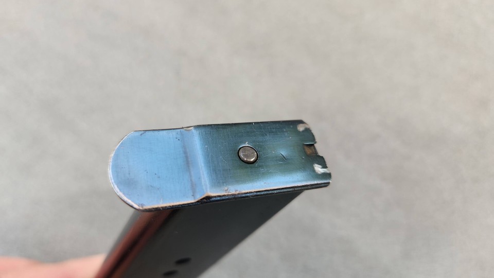 Walther P-38 9MM 8-Round Post War Blued Magazine with Banner Logo ...