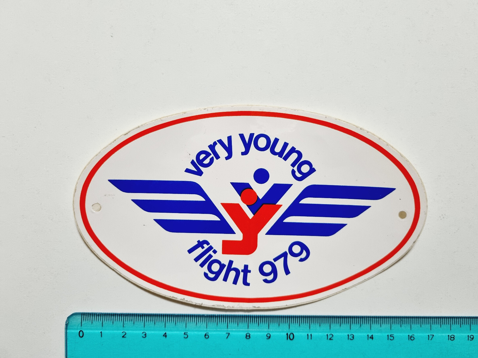Adhesive Very Young Flight 979 Sticker Autocollant Vintage 80s Original ...