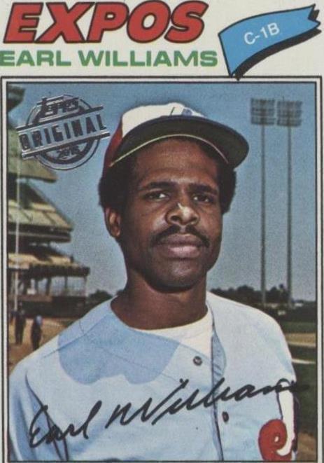 2015 Topps - Originals Buybacks Earl Williams #1977-223 for sale online ...