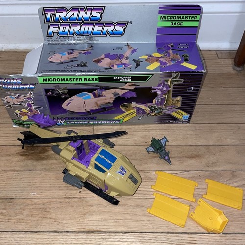 Transformers G1 complete Skyhopper micro-masters base with Box Complete ...