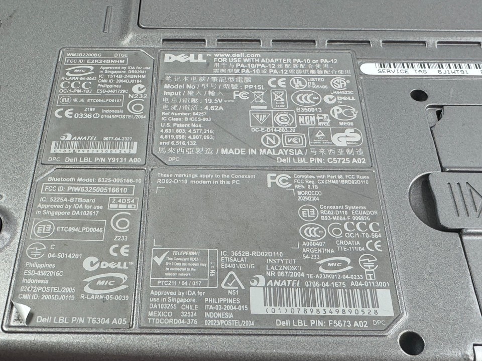Dell Latitude D810 Laptop Computer | Unlocked | MS Office/Word ...