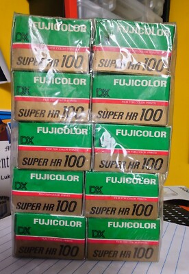 Lot of 10 Fujicolor Super HR 100 Vintage Film Expired 1993 CN135-36 | eBay