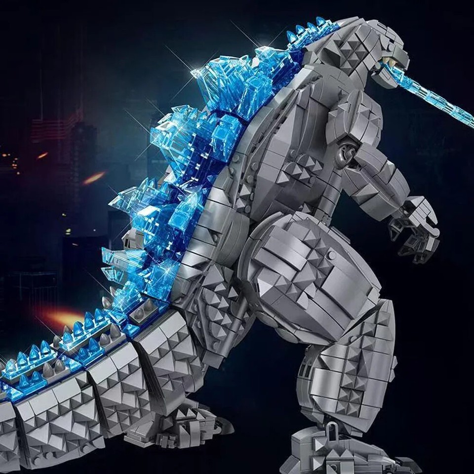 NEW MOC | Godzilla style Building Block model kit 1284pcs | eBay Australia