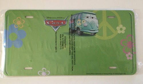 Fillmore License Plate w Letter Stickers To Personalize - Disney Pixar ...