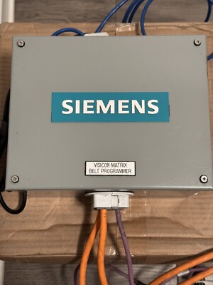 Used Siemens Visicon Matrix Belt Programmer Control Unit Box For Parts ...
