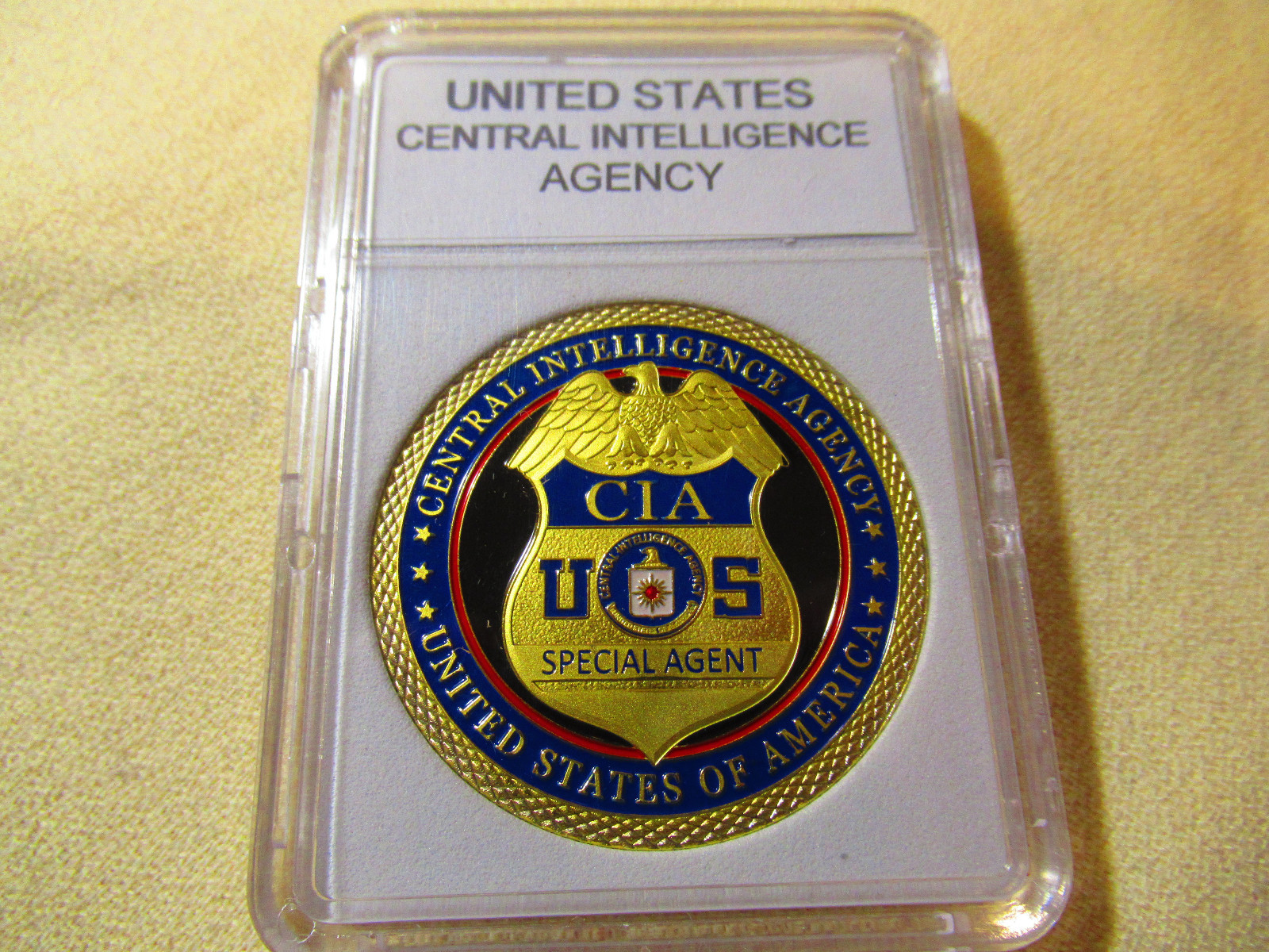 Central Intelligence Agency (CIA) Shield Challenge Coin | eBay