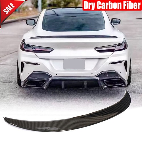 For BMW 8 Series G16 840i M850i F93 M8 Dry Carbon Rear Trunk Spoiler ...