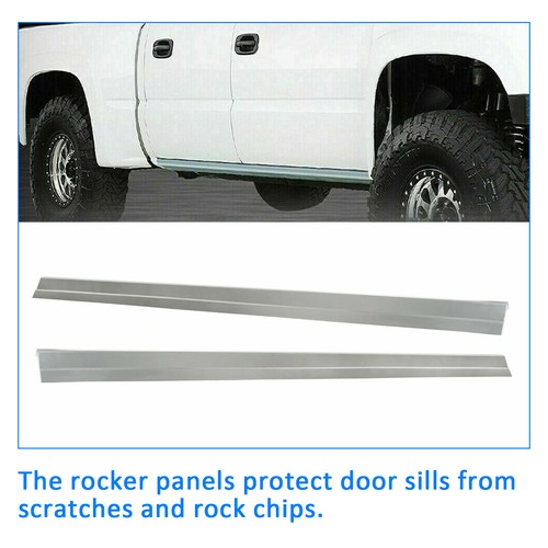For 1999-2007 2006 CHEVY SILVERADO GMC SIERRA CREW CAB ROCKER PANELS ...