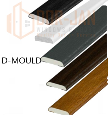 UPVC Plastic Trim Cloaking Fillet D Mould Architrave Window Door Bead ...