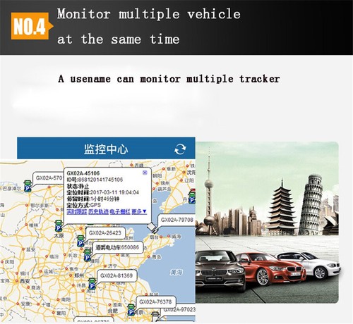 LED OBD Car Tracking GSM Locator Relay GPS Tracker Anti-theft Real Time ...