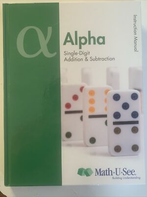 Alpha Instruction Manual : Single-Digit Addition and Subtraction by ...