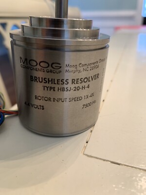 Moog Brushless Resolver HBSJ-20-H-4 4.4 V 7500 Hz | eBay