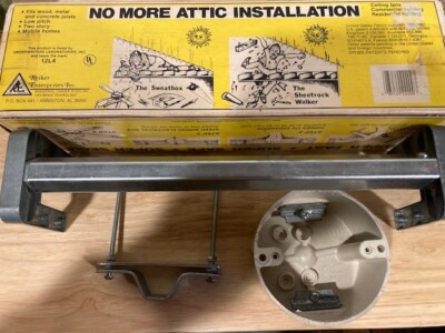 Reiker Enterprises Super Fan Brace Ceiling fan Electrical Box/Support ...