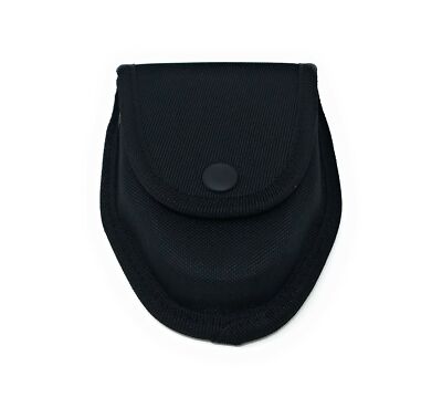 Black Nylon Handcuff Case Pouch - With Secure Snap & Belt Loop by ...