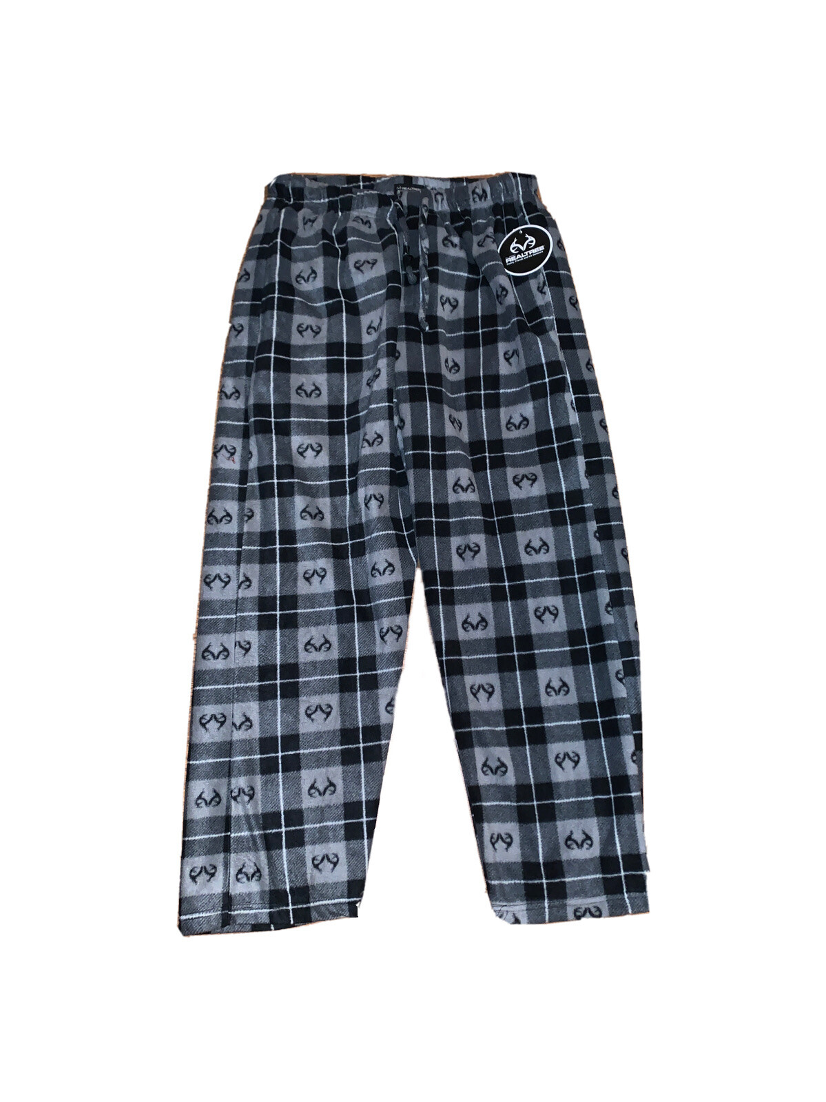 2XL Men RealTree Camo Fleece Sleep Pants Pajama Tree Side Pockets NWT ...