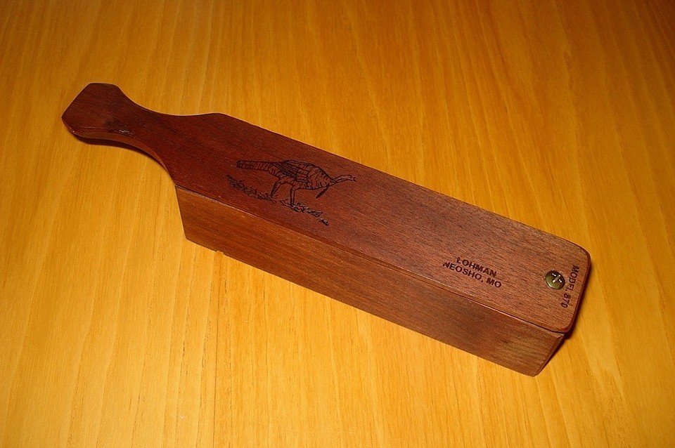 VINTAGE LOHMAN MODEL 870 NEOSHO, MO. TURKEY BOX CALL | eBay