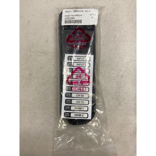 Dish 52.0 Remote Control Part # 205284 TV Black Brand New Hopper | eBay