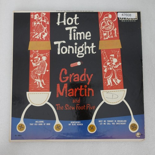 Grady Martin And The Slew Foot Five Hot Time Tonight LP Vinyl Record ...