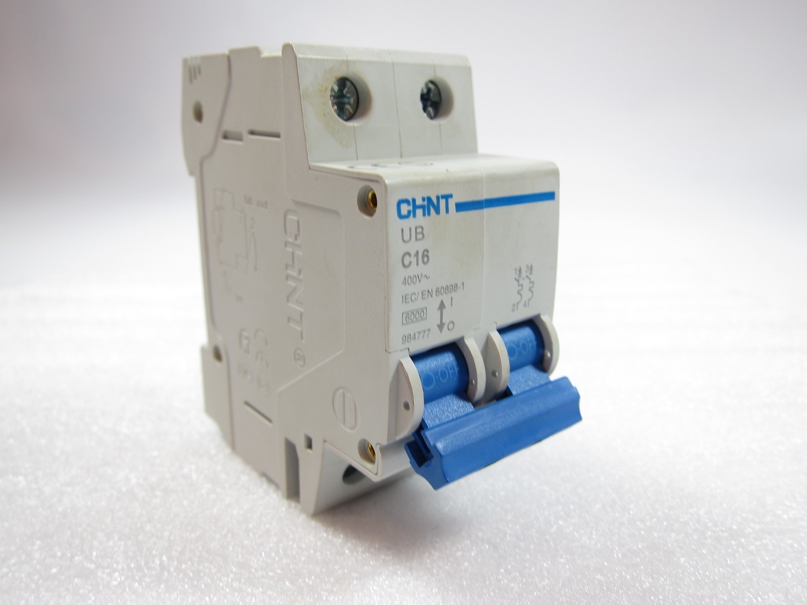 New Chint UB C16 400V 984777 2 Pole Circuit Breaker | eBay