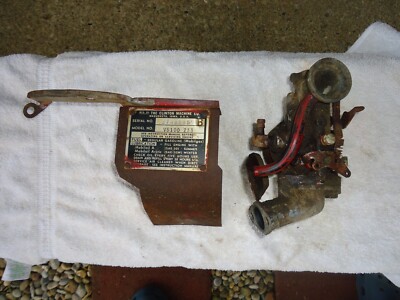 Vintage Clinton Engine Parts / Model VS 100 233 / Carburetor / ID Tag ...