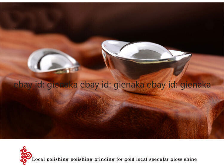 999 Pure Silver New Invest silver Oblong Solid Polish Surface Ingot ...