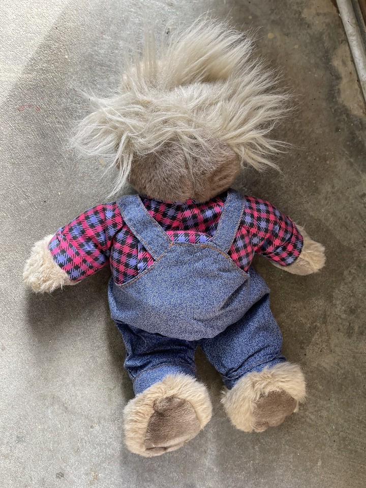 VTG Real Talkin' Wisecrackin' Bubba Talking Plush Bear 1997 TYCO Doll ...