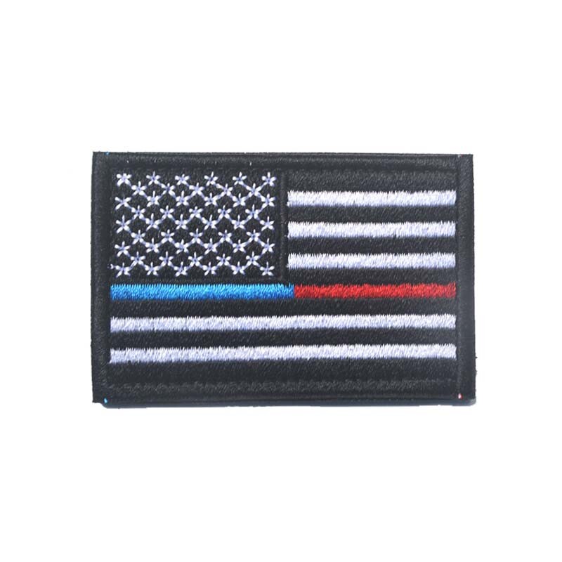United States America Flag Iron Sew On Patches Crafts Fabric ...
