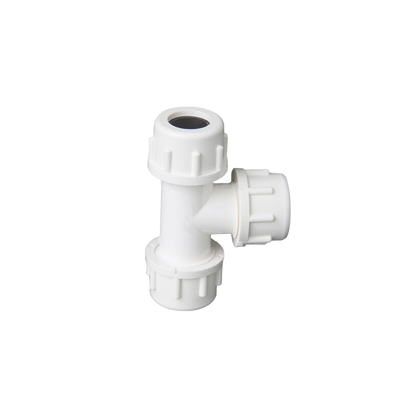 White PVC 25mm ID Pressure Pipe Fittings Metric Solvent Weld Various ...