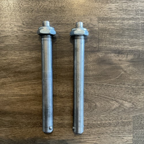 1/2" x 4" Quick release axle pin manual wheelchair Quickie button press ...